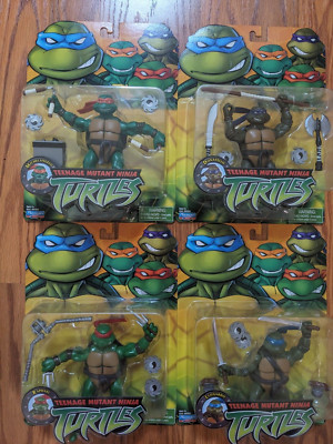 Playmates TMNT 2003 Retro REISSUE Donatello, Leonardo, Mickey and ...