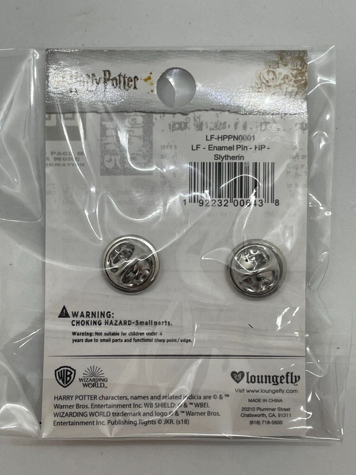 Loungefly Harry Potter Hogwarts House Slytherin Pennant Enamel Pin | eBay