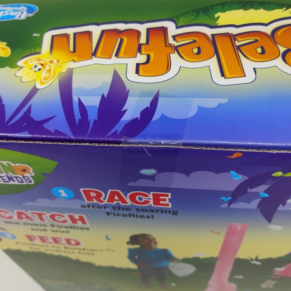 BELEFUN Elefun Butterfly Catching Game PINK Elephant Glow In The Dark ...