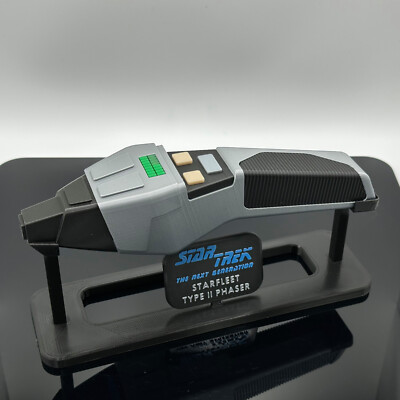 Star Trek Phaser Prop Replica Typ 2 TNG "Cobrahead" [3D Druck] | eBay.de