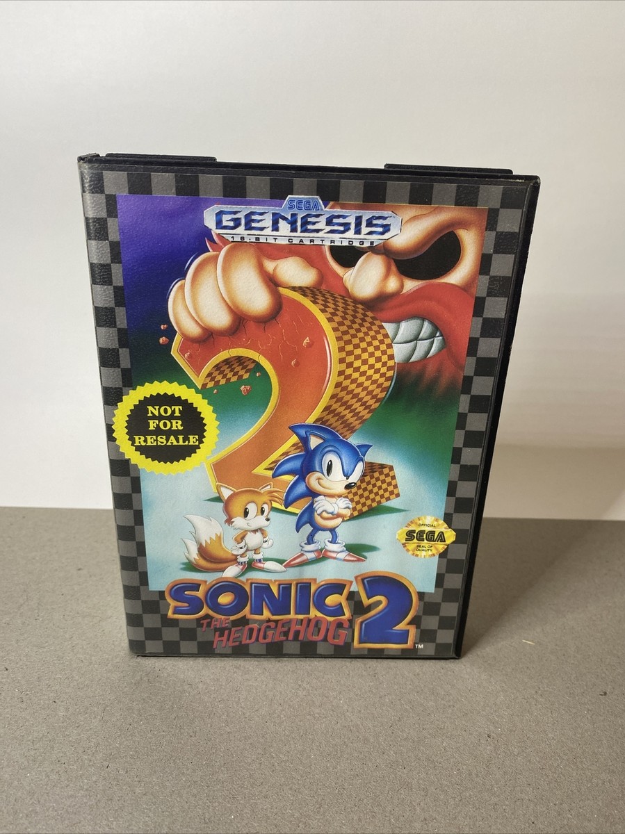 Sega Genesis Box Sonic 2