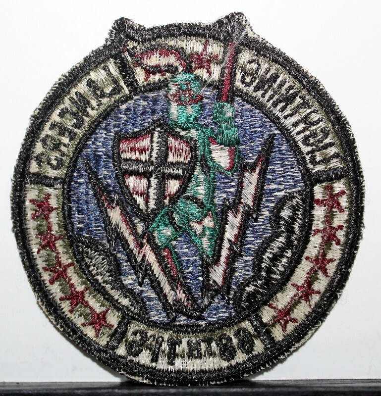 US Air Force 68th Tactical Fighter Squadron Insignia Badge Subdued ...