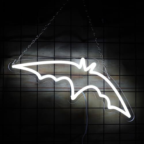 Halloween Bat Neon Sign Halloween Bat Neon Light Halloween LED Neon ...