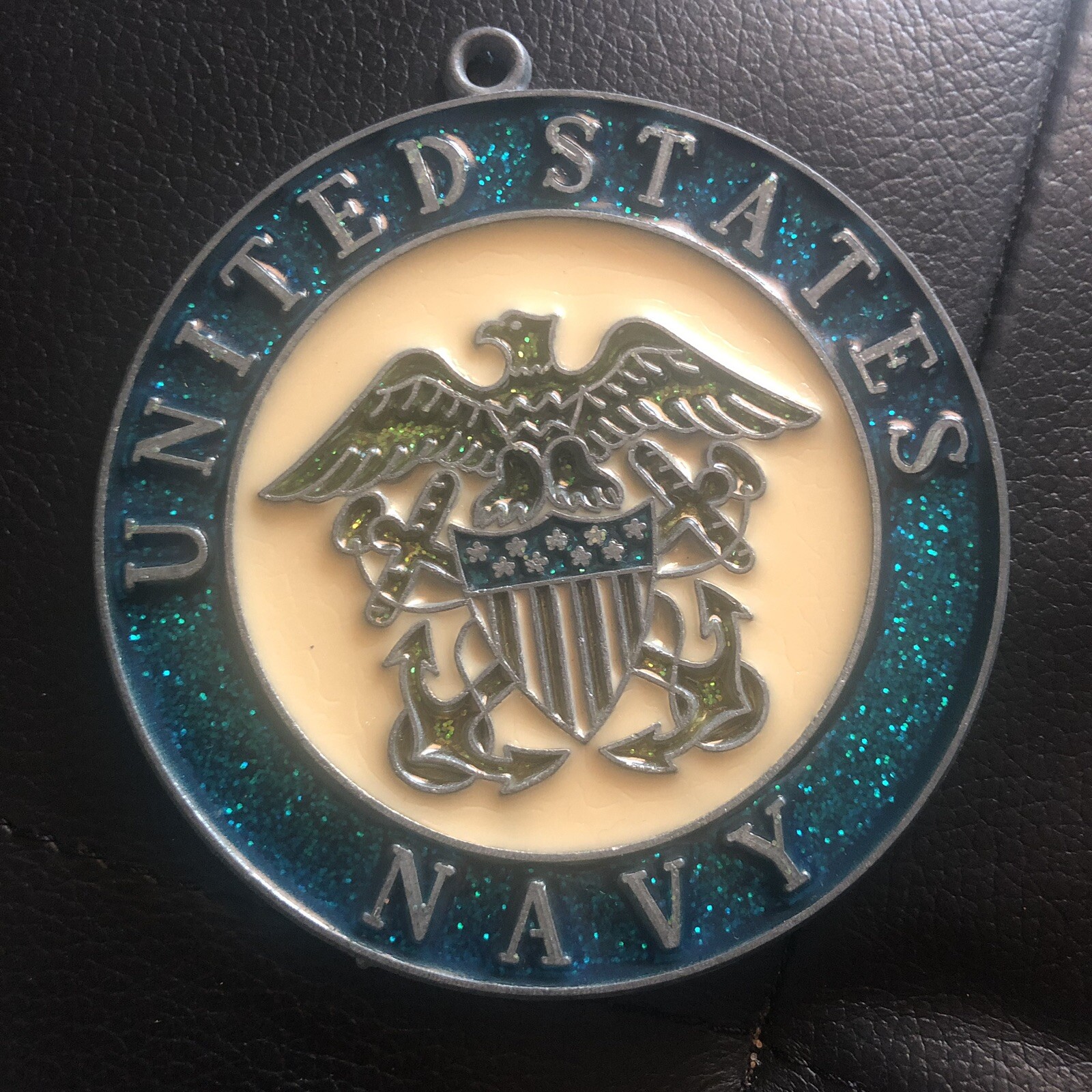 RARE VINTAGE METAL UNITED STATES NAVY MEDALLION 3 1/2'' | eBay