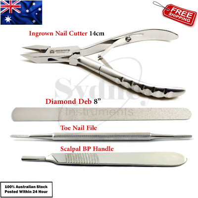 Podiatry Toenail Surgery Kit Instruments Manicure Pedicure Nails Care ...