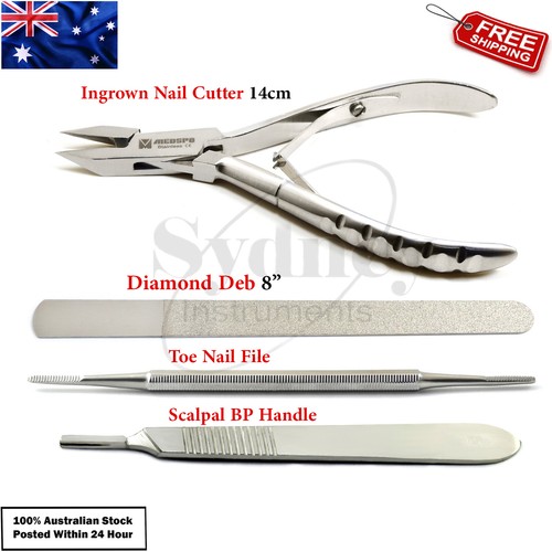 Podiatry Toenail Surgery Kit Instruments Manicure Pedicure Nails Care ...