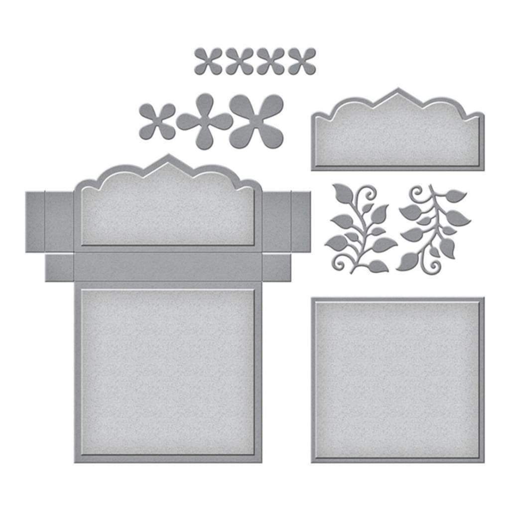 Spellbinder Timeless Heart Designer Series By Marisa Job Note Holder ...