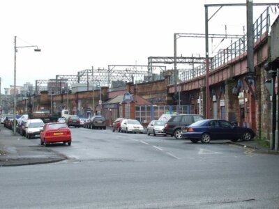 Photo 6x4 Commerce Street Glasgow Viewed from Cook Street, looking ...