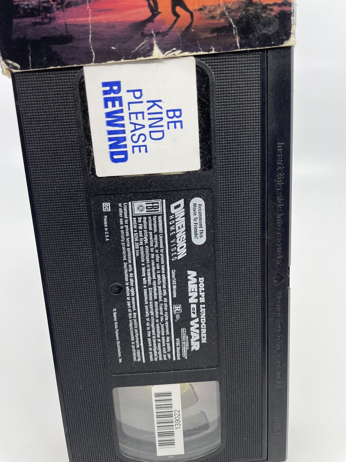 Men of War 1994 VHS Dolph Lundgren Demo/Promo Special Ops Tiny Lister ...