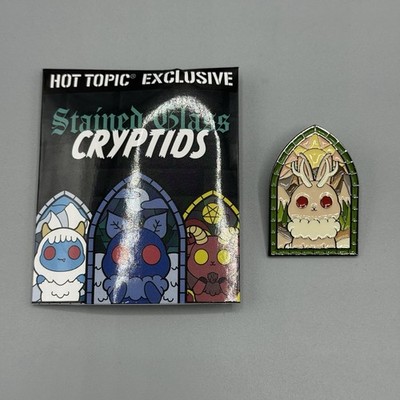 Stained Glass Cryptid Blind Pin JACKALOPE New Open Box | eBay