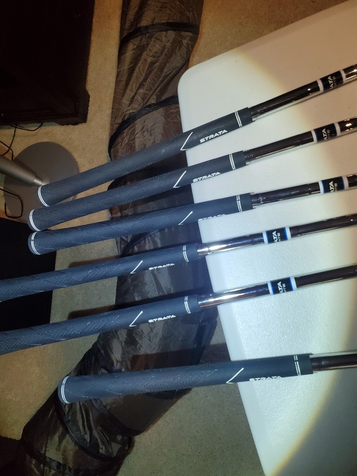 Callaway Strata Drivers And Irons. Plus TRAVEL CASE! | eBay