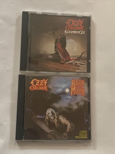 Ozzy Osbourne Bark At The Moon ZK 38987 Blizzard of Oz ZK 36812 ...