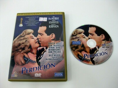 PERDIZIONE DVD FRED MACMURRAY BARBARA STANWYCK EDWARD G. ROBINSON | eBay