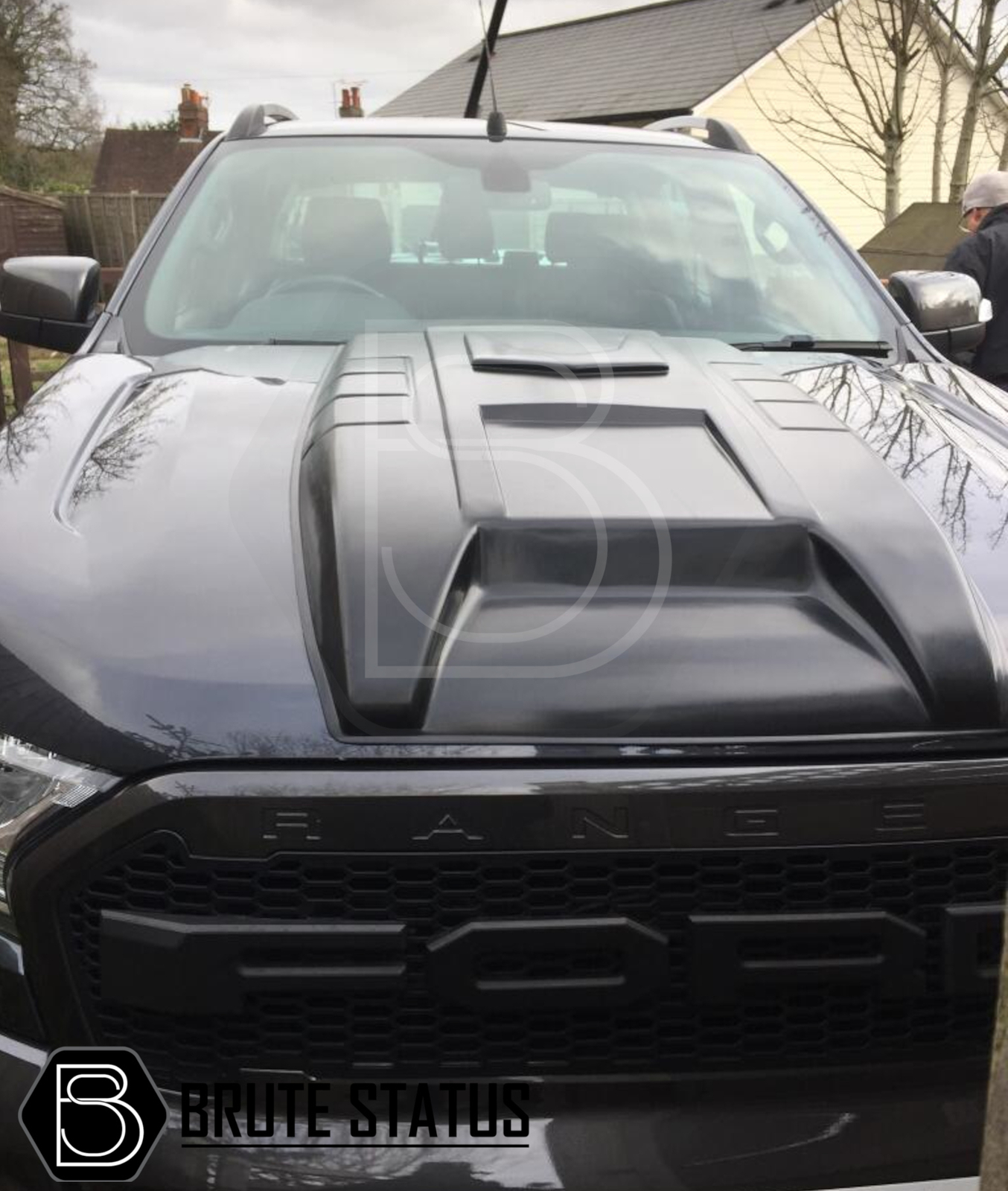 Ford Ranger Raptor Style Bonnet Scoop 2015 2016 2017 2018 2019 2020 ...