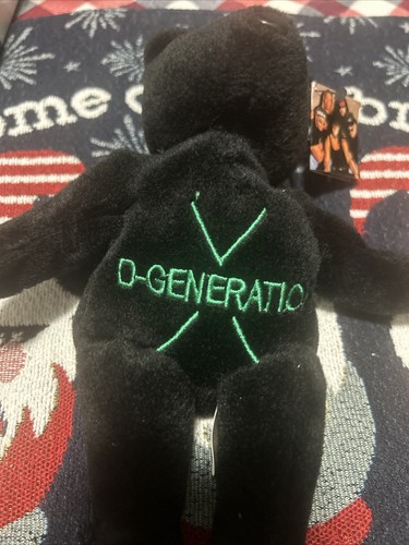 WWF WWE Attitude Bears Degeneration X 1999 With Tag DX Beanie Baby | eBay