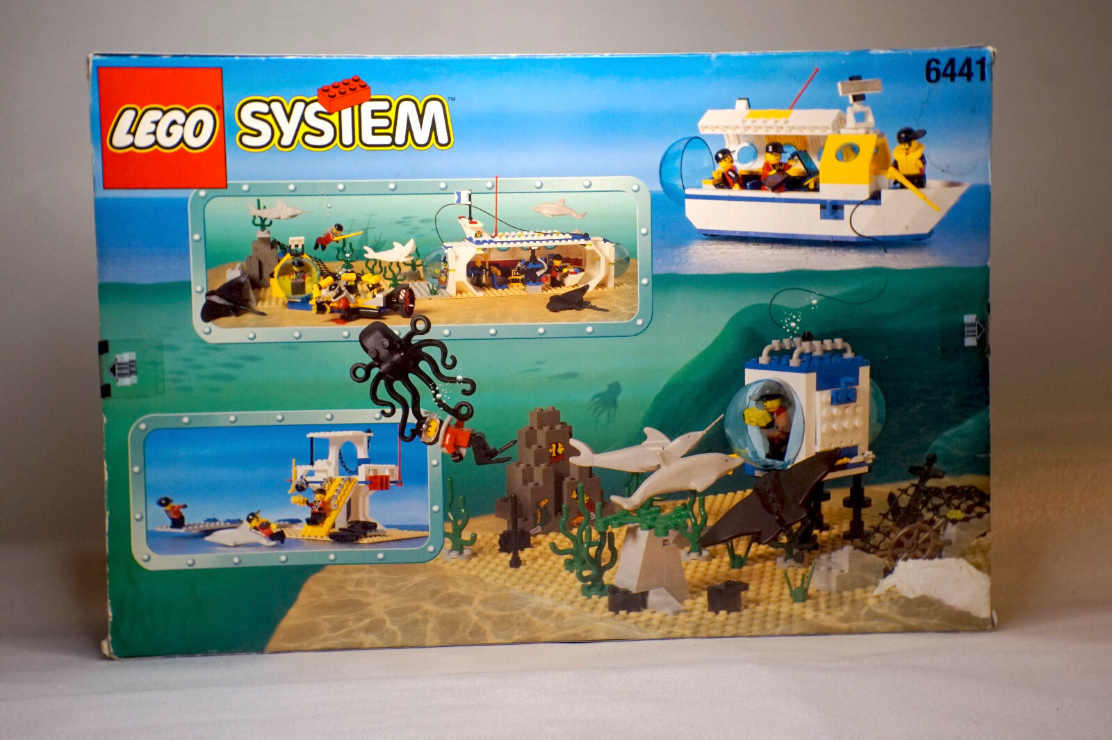 Vintage LEGO 6441 Town: Divers Deep Reef Refuge - New in Sealed Box ...