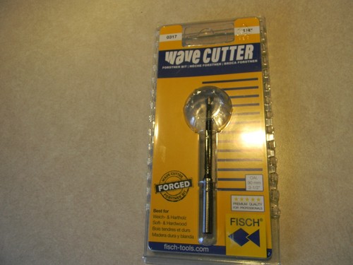 1/4" Fisch brand forstner bit, Wave cutter | eBay