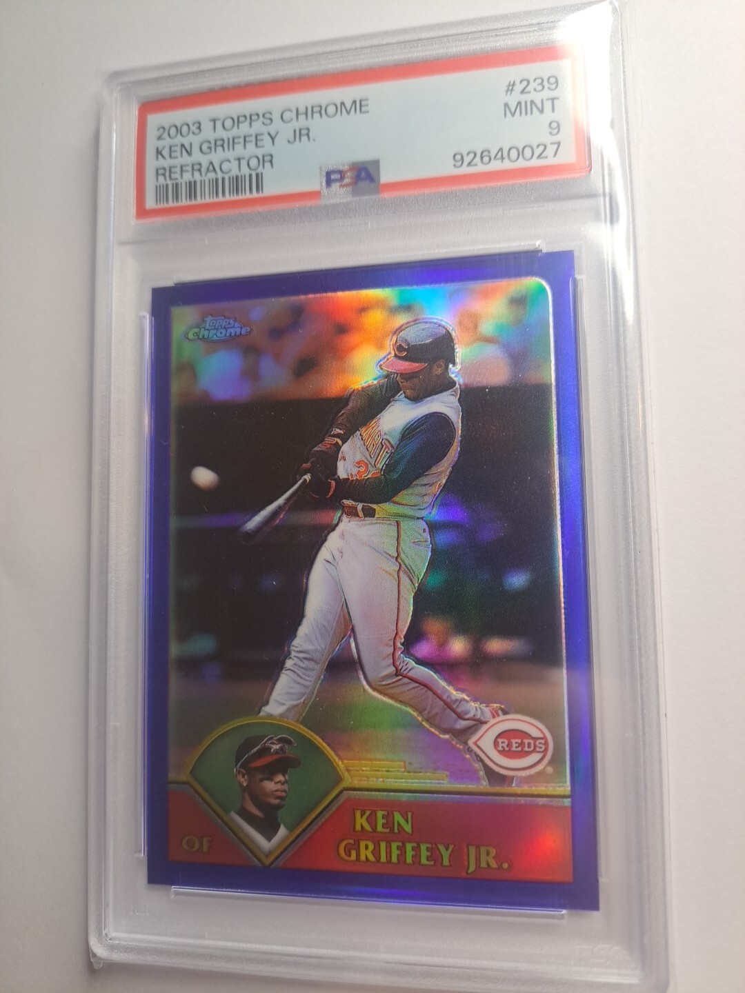 2003 Topps Chrome - Ken Griffey Jr #239 Refractor /699 for sale online ...