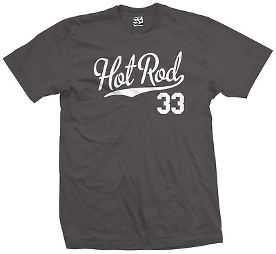 Hot Rod 33 Script T-Shirt | 1933 Custom Pickup Coupe Rat Race Car ...