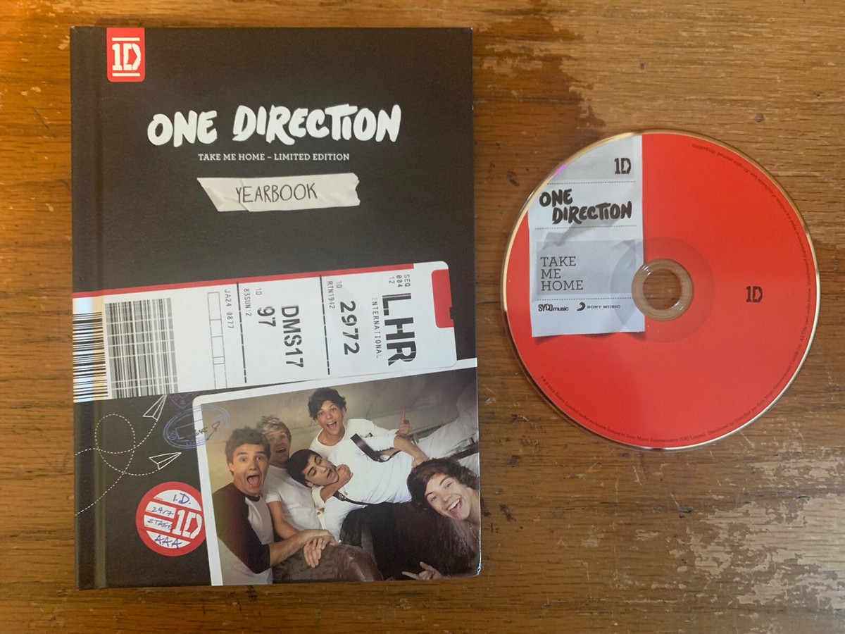 One Direction Take Me Home Album Cover Yearbook Edition