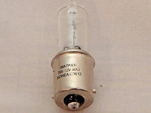 WAGNER QUALITY 795 HALOGEN 1156 BULB 50w H1156 12.8 V (1) LIGHT 50 WATT ...