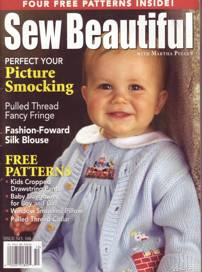 Sew Beautiful Magazine Out-of-Print Back Issues--years ranging from ...
