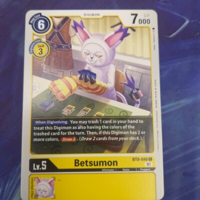 Digimon CCG New Awakening Betsumon BT8-040C | eBay