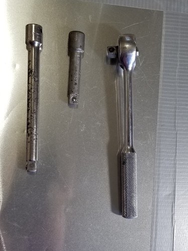 Rachet 3/8" SK #45170 USA W/2extensions 3" Snap On & 6" Craftsman | eBay