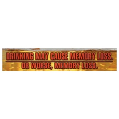 Sign - Drinking...memory Loss Home Decor Wall Art Gift | eBay Australia