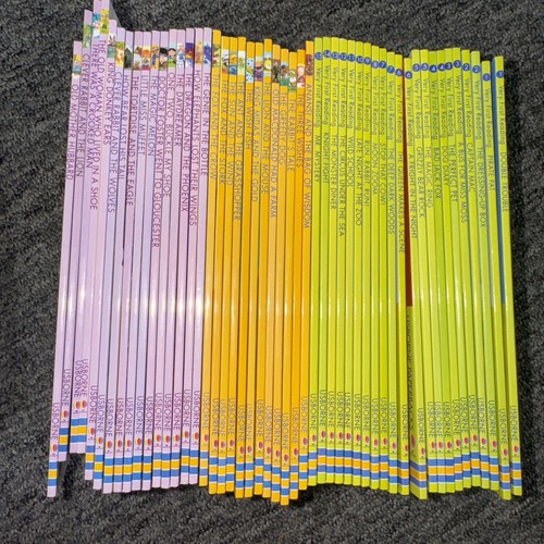 Usborne Very First and First Reading Library Reader 50 Books Homeschool ...