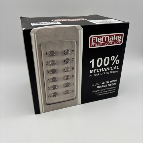 EleMake Keyless Door Lock AX-MKS001R Mechanical | eBay