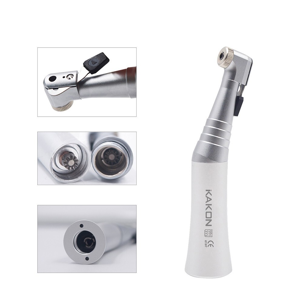 Dental 1:1 Slow Low Speed Contra Angle FX23 Handpiece Fit NSK 2.35mm ...