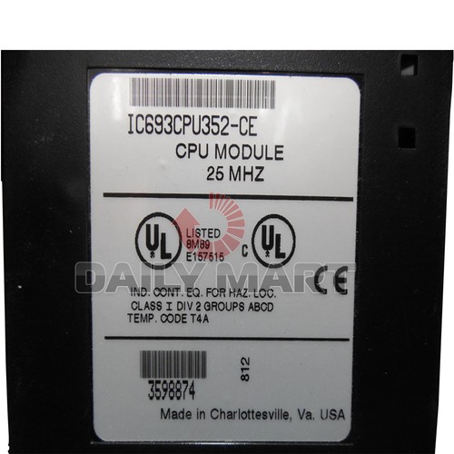 BRAND NEW IN BOX GE Fanuc IC693CPU352 | eBay