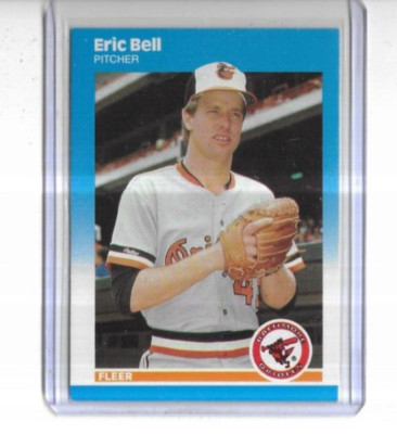 1987 Fleer Update #U-2 Eric Bell Baltimore Orioles | eBay