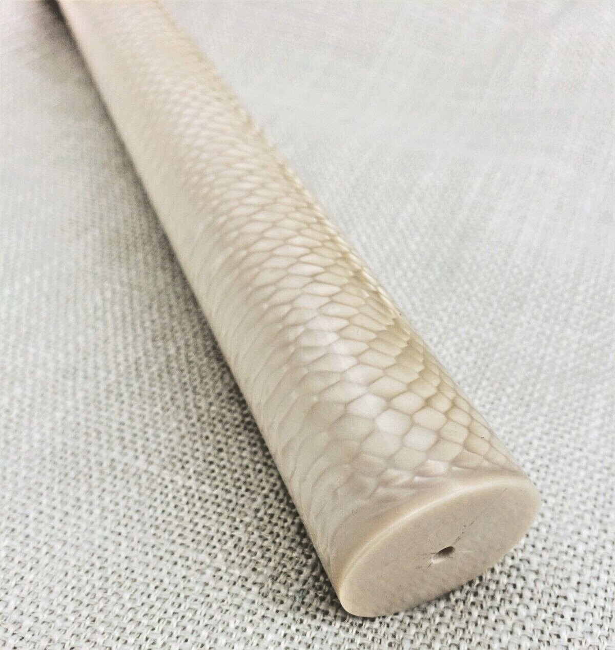 Juma Ivory Snake 22mm / .866 Dia. x 12" Rod For Pens, Stems, Pipes ...