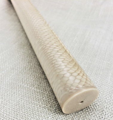 Juma Ivory Snake 22mm / .866 Dia. x 12" Rod For Pens, Stems, Pipes ...