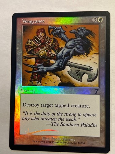 MTG - Vengeance - 7th Edition - Foil - LP - Magic the Gathering | eBay
