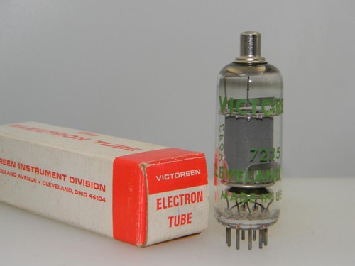 Rare Victoreen Cleveland Ohio 7235 NOS NIB Round Grey Plate Serious ...