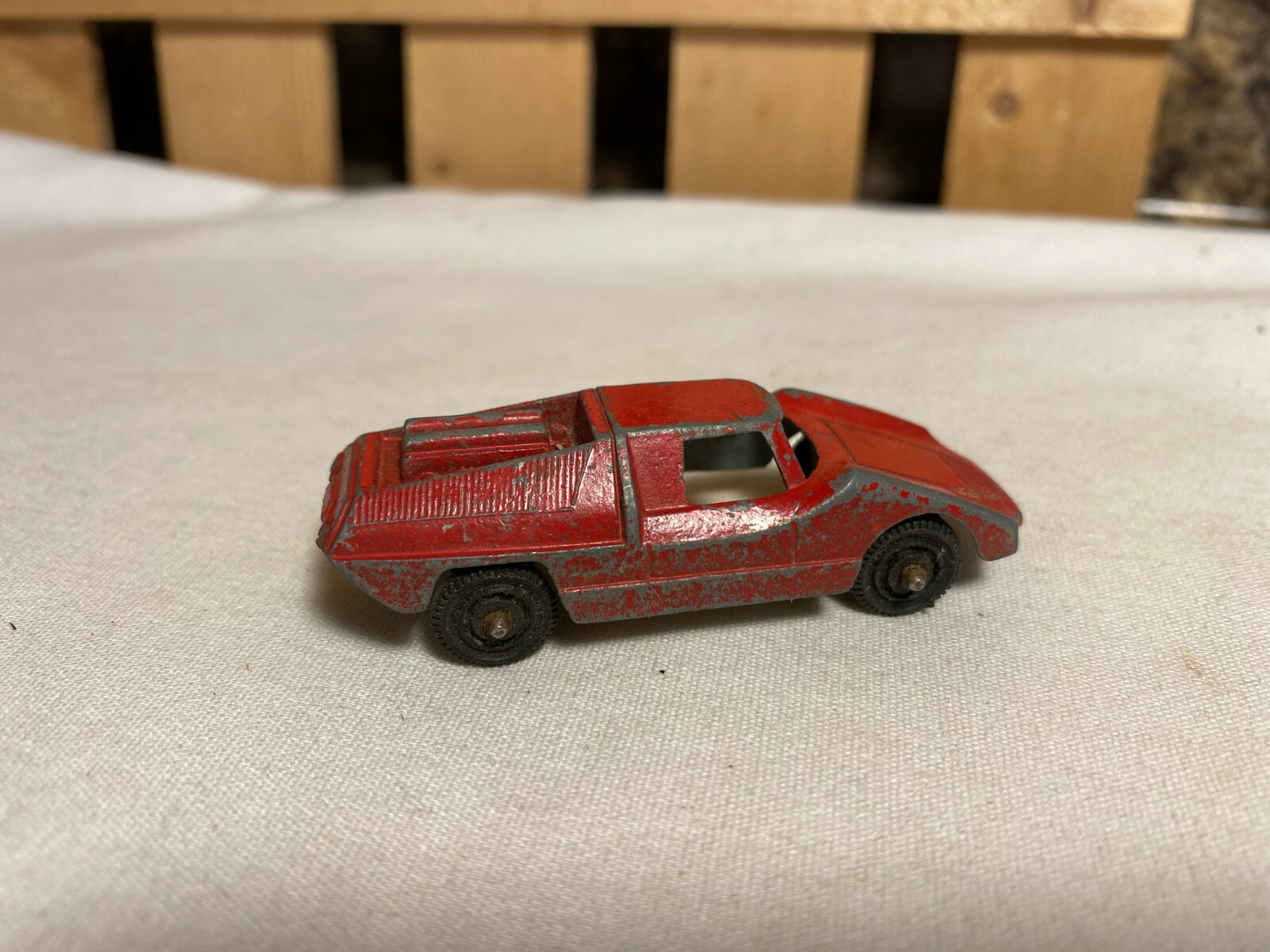 Vintage Tootsie Toy Red Fiat Abarth Metal Toy Car | eBay