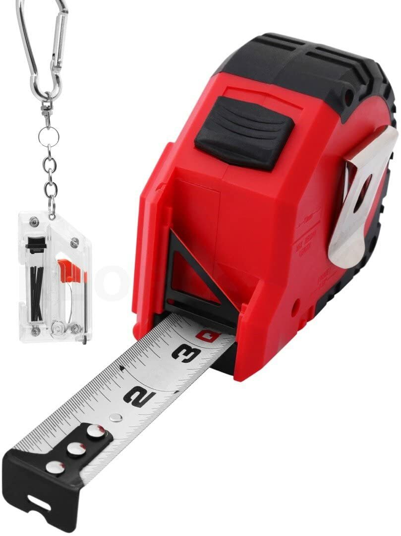 Rollmaßband 8m Maßband Messband Bandmaß mit Bleistiftmarker Quickdraw ...