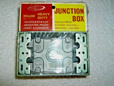 BELL DIE-CAST ALUMINUM HEAVY DUTY WATERPROOF JUNCTION BOX | eBay