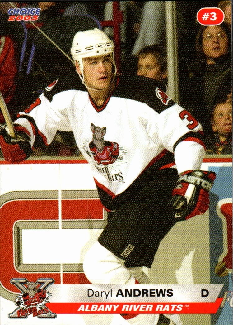 Daryl Andrews 2002-03 Albany River Rats | eBay