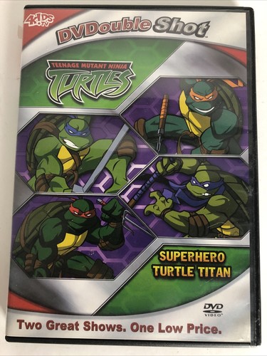 Teenage Mutant Ninja Turtles DVD Double Feature Turtle Titan & Nobody's ...