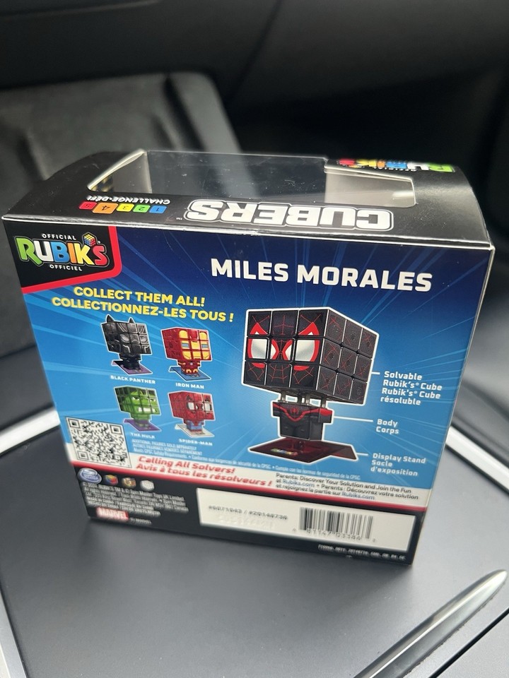 Cubers - Rubik's Cube Miles Morales - Marvel - Spiderman | eBay