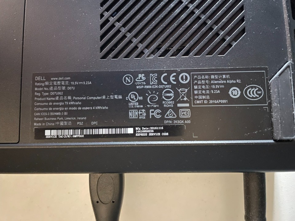 Alienware Alpha R2 Gaming | i7-6700T | GTX 960 | 16GB RAM | 2GB SSD ...