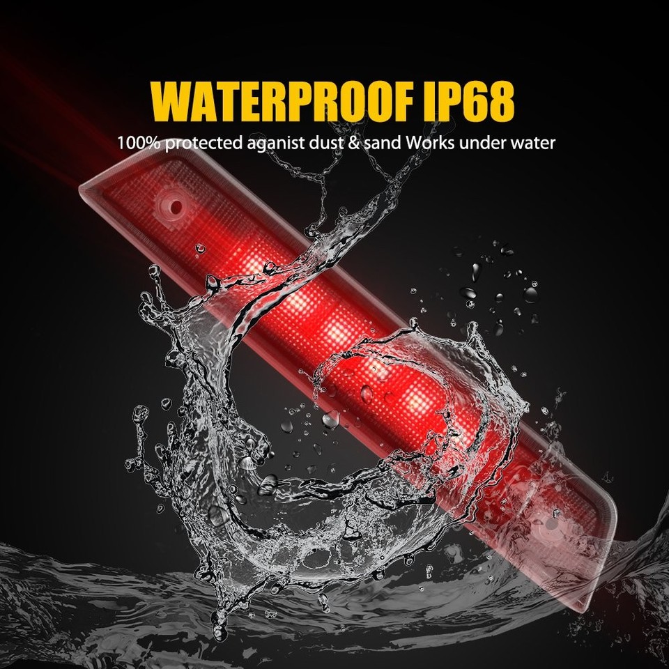 CH2890103 Third Brake Light Smoked LED 1-10PCS For 2005-2010 Jeep Grand ...