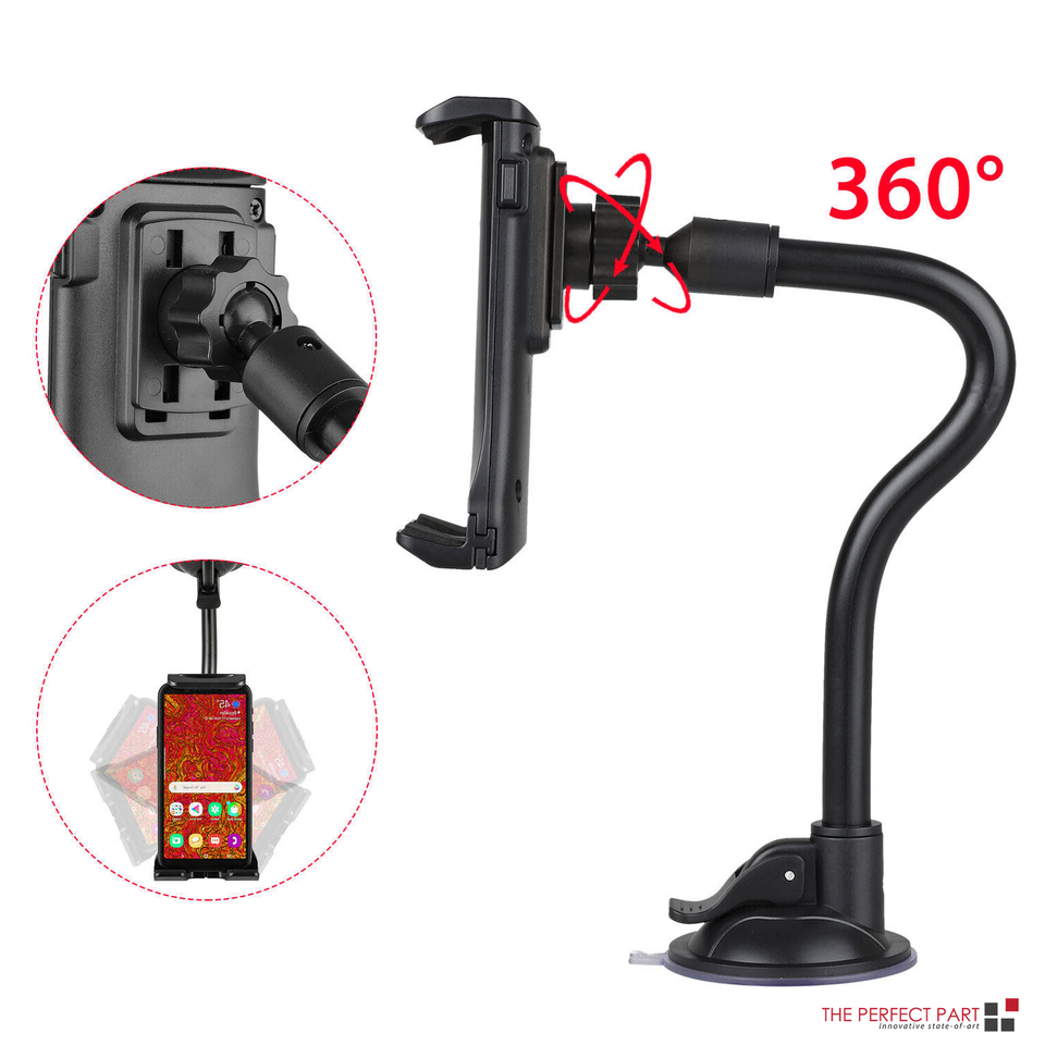 360° Universal Car Windshield Holder Desktop Mount For Cellphone Tablet ...