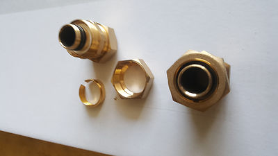 kitec compression fitting coupler 3/4", PEXworx 3/4",pex al pex 3/4 ...