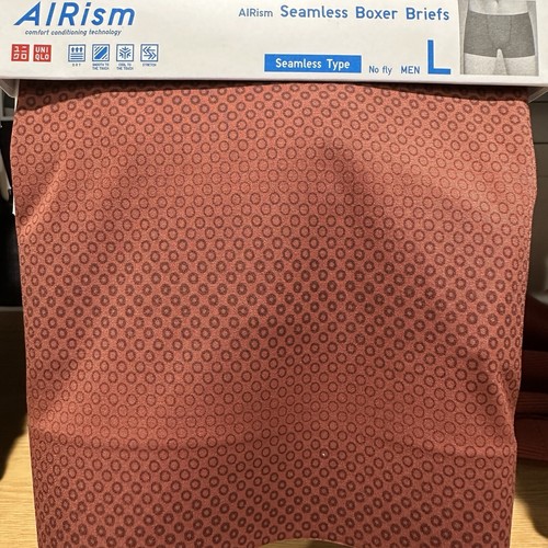 Uniqlo MEN AIRism Seamless Boxer Briefs NO FLY RED | eBay