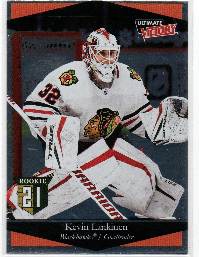 2020-21 Upper Deck Extended ULTIMATE VICTORY #39 Kevin Lankinen ...